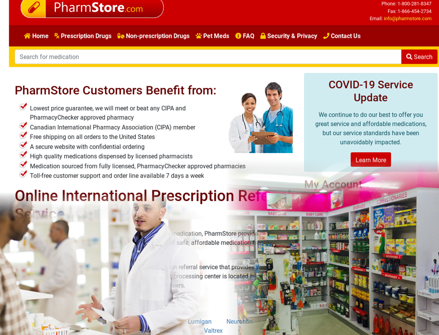 Online Pharmacy 365 Review – Pharmacy With No Credibility